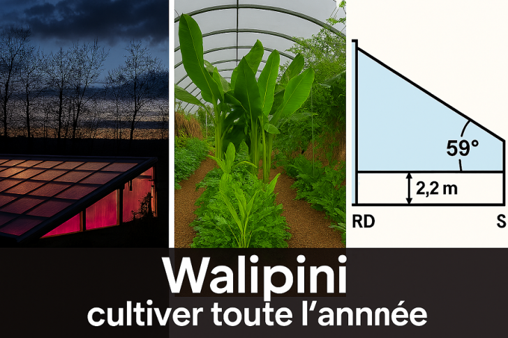 📘 Guide ultime : construire une serre Walipini en France 🏡🌱-Plans et ...
